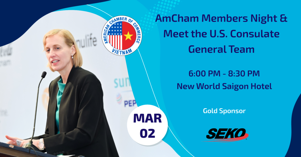 Members Night & Meet the U.S. Consulate General Team - AmCham Vietnam - HCMC & Danang