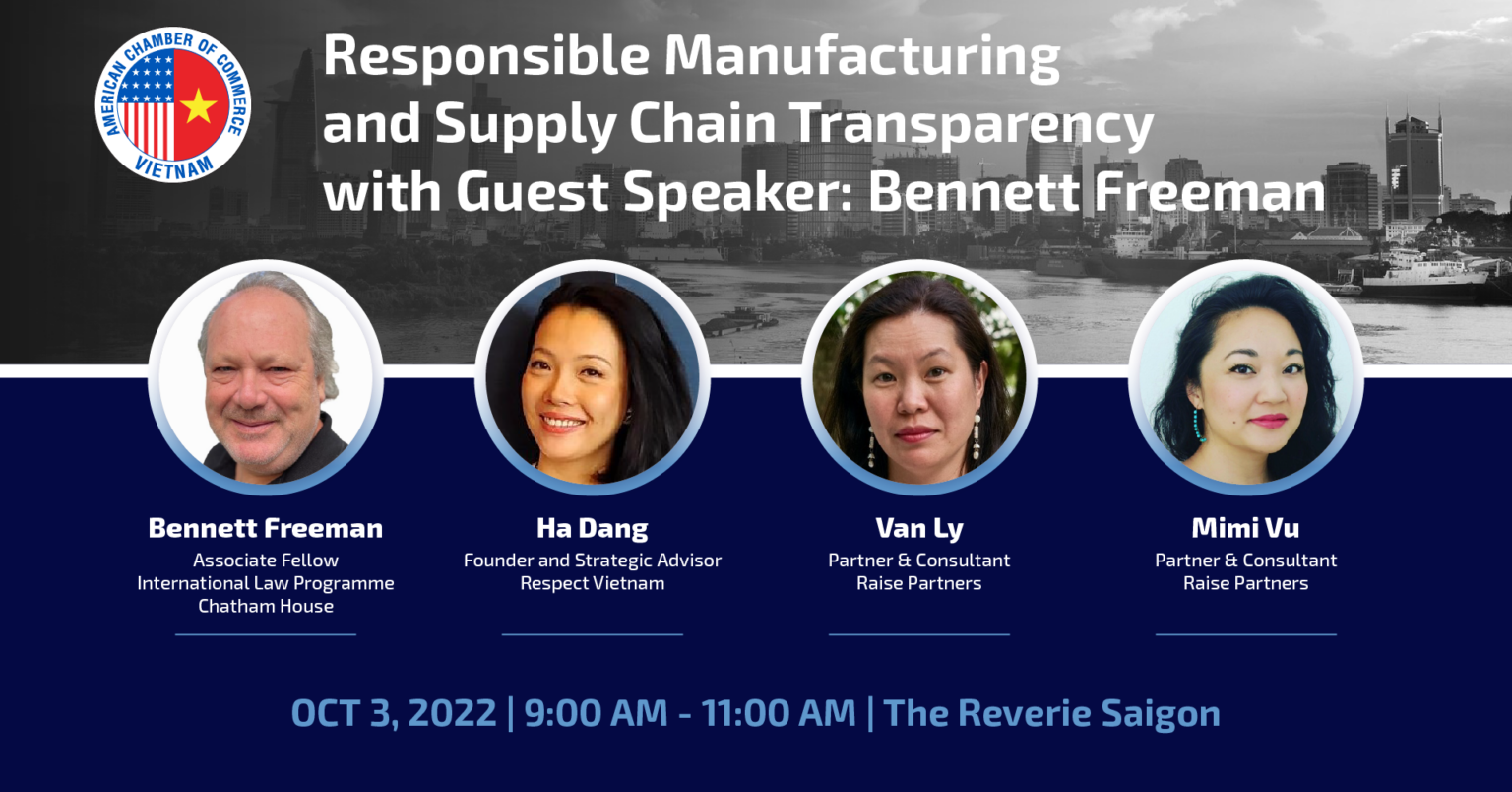 Responsible Manufacturing and Supply Chain Transparency with Guest ...