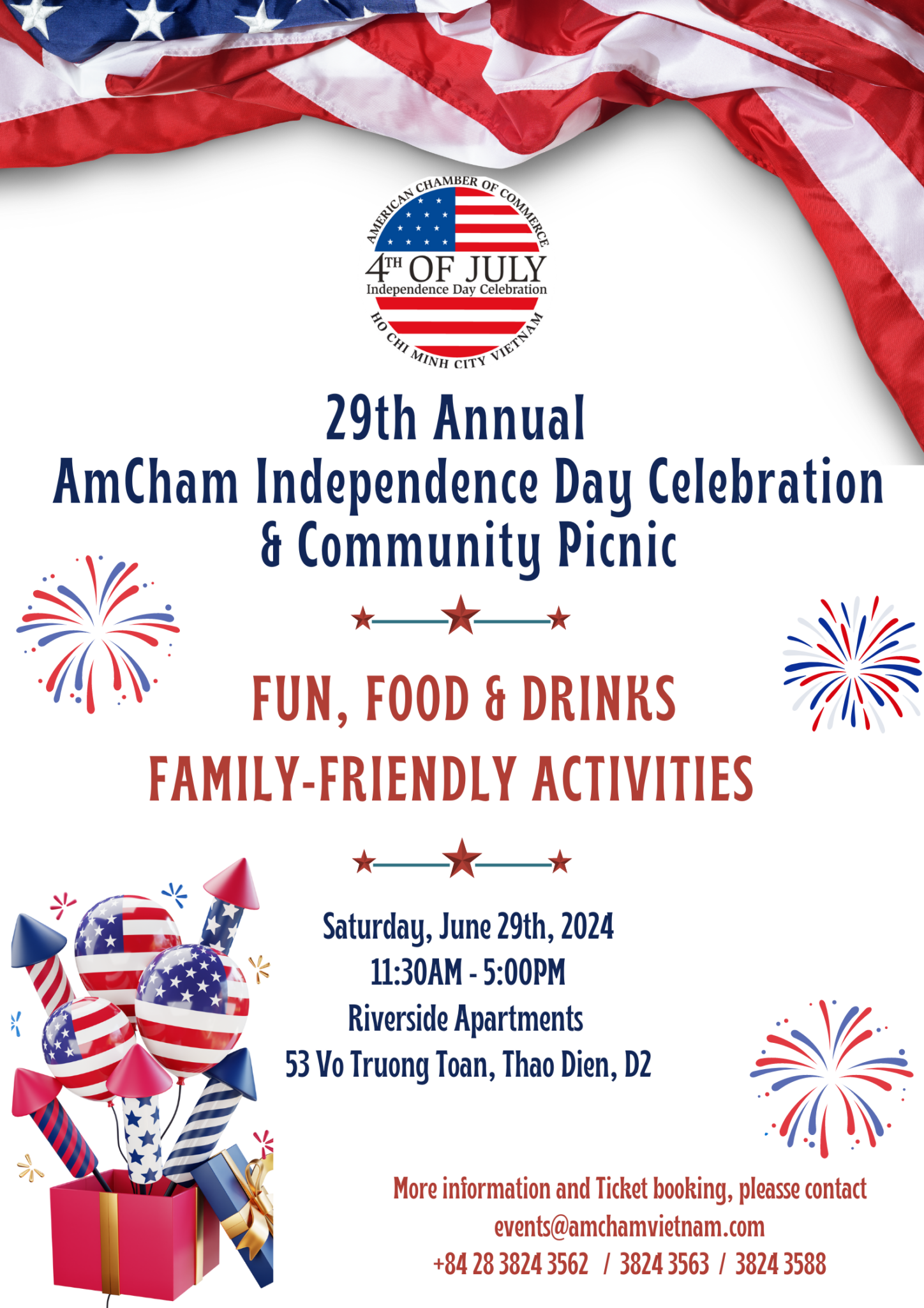 29th Annual Independence Day Celebration & Community Picnic - AmCham ...