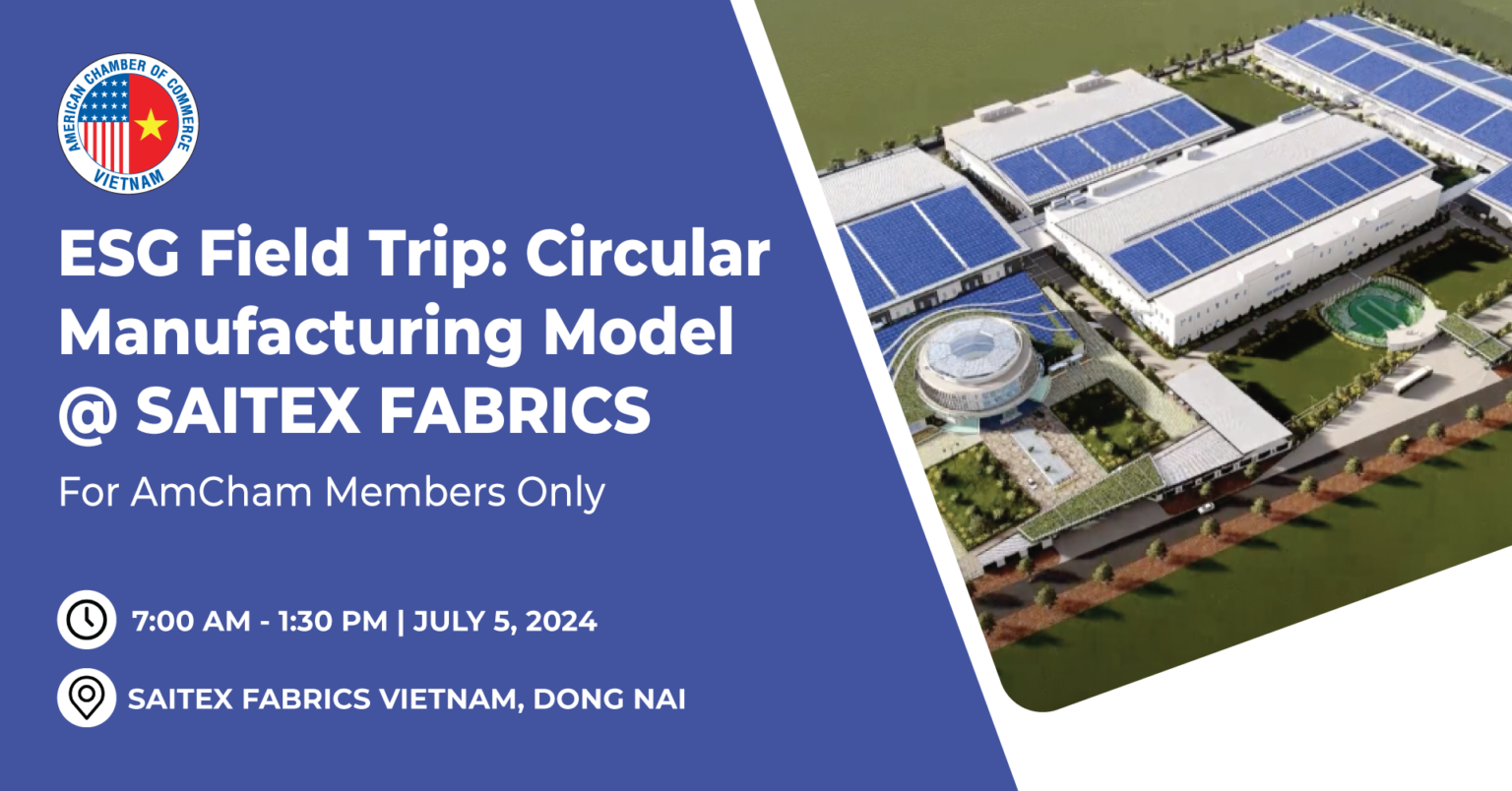 ESG Field Trip: Circular Manufacturing Model @ SAITEX FABRICS (For ...